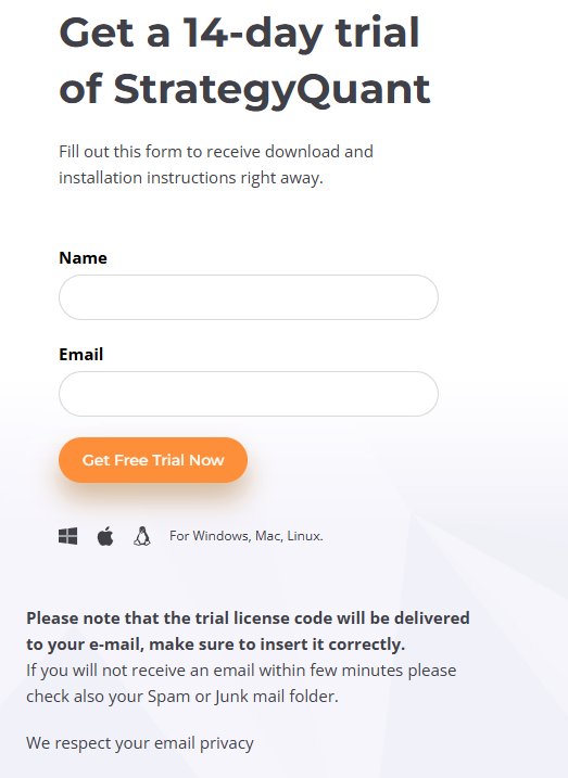 StrategyQuant X（SQX）の無料トライアル：ダウンロードからインストールまで完全ガイド | 日本で一番SQXについて説明しているサイト